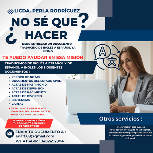 Proyecto Traductor#Interprete - Contrata.com